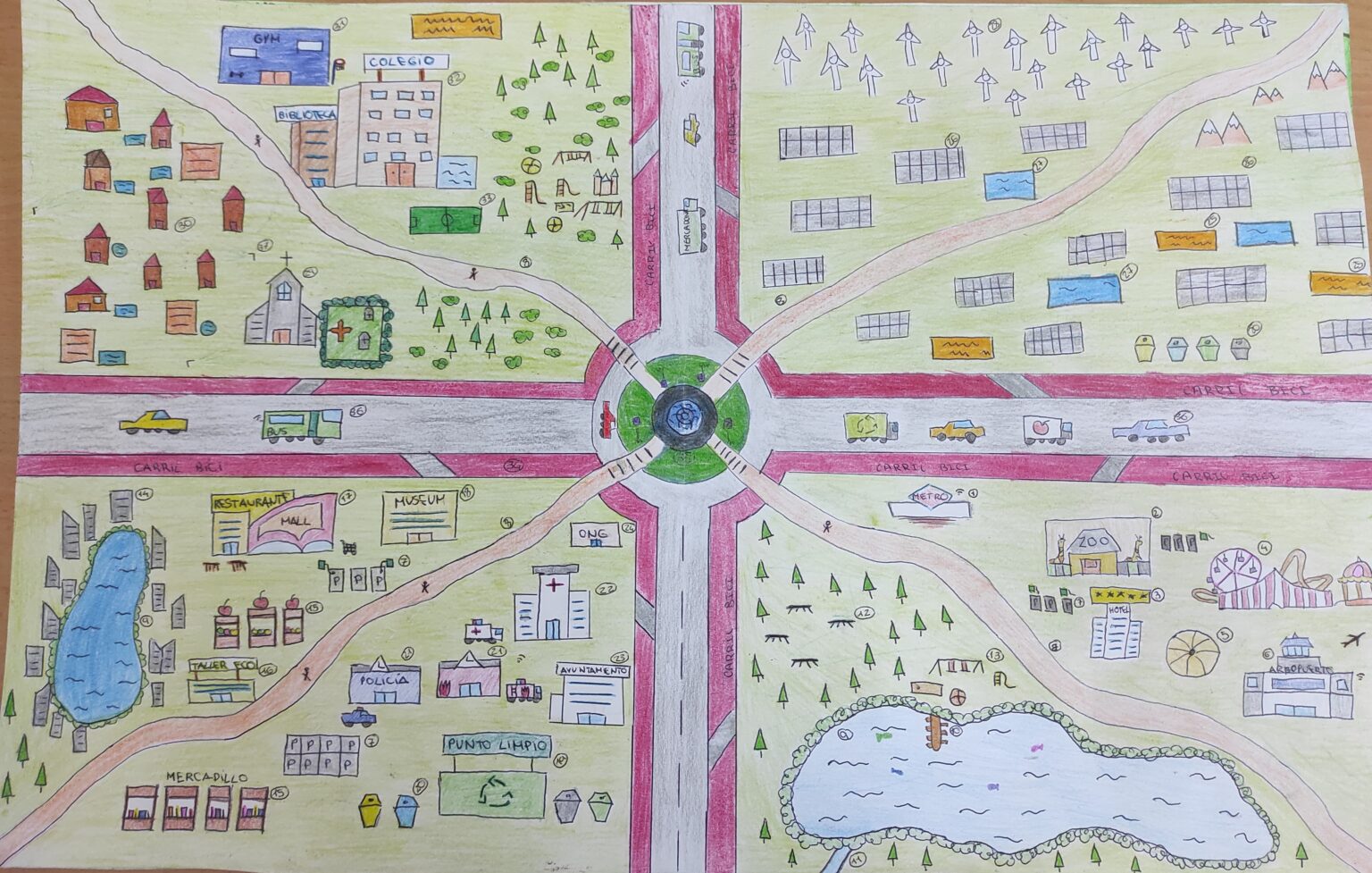 Alumnos del colegio Zola Las Rozas diseñan una ciudad sostenible ...
